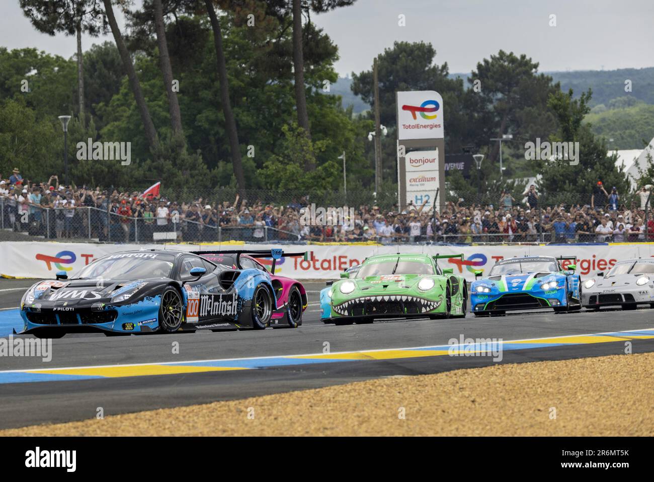 Le Mans, France. 10th June 2023. 100 HULL Chandler (usa), HARYANTO ...