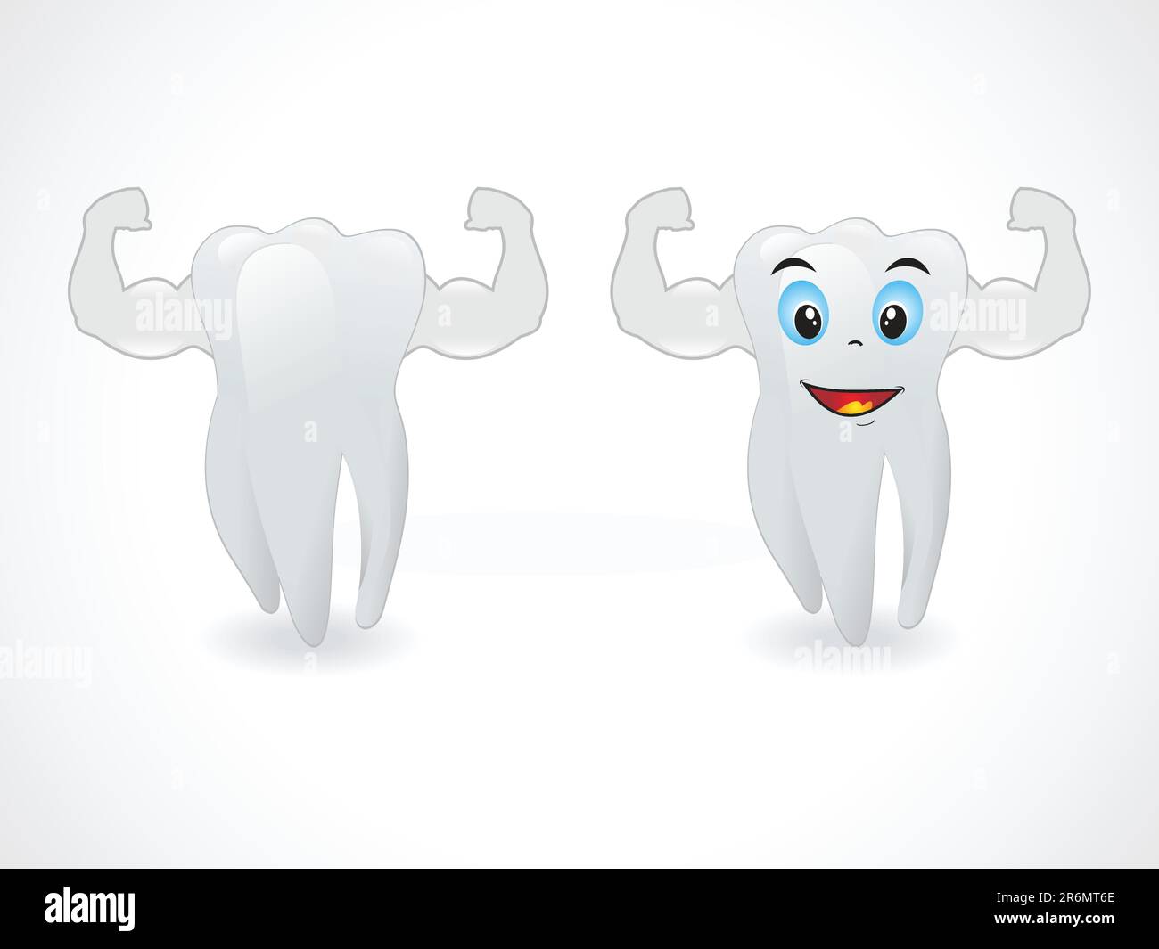 abstract smiley teeth vector illustration Stock Vector Image & Art - Alamy