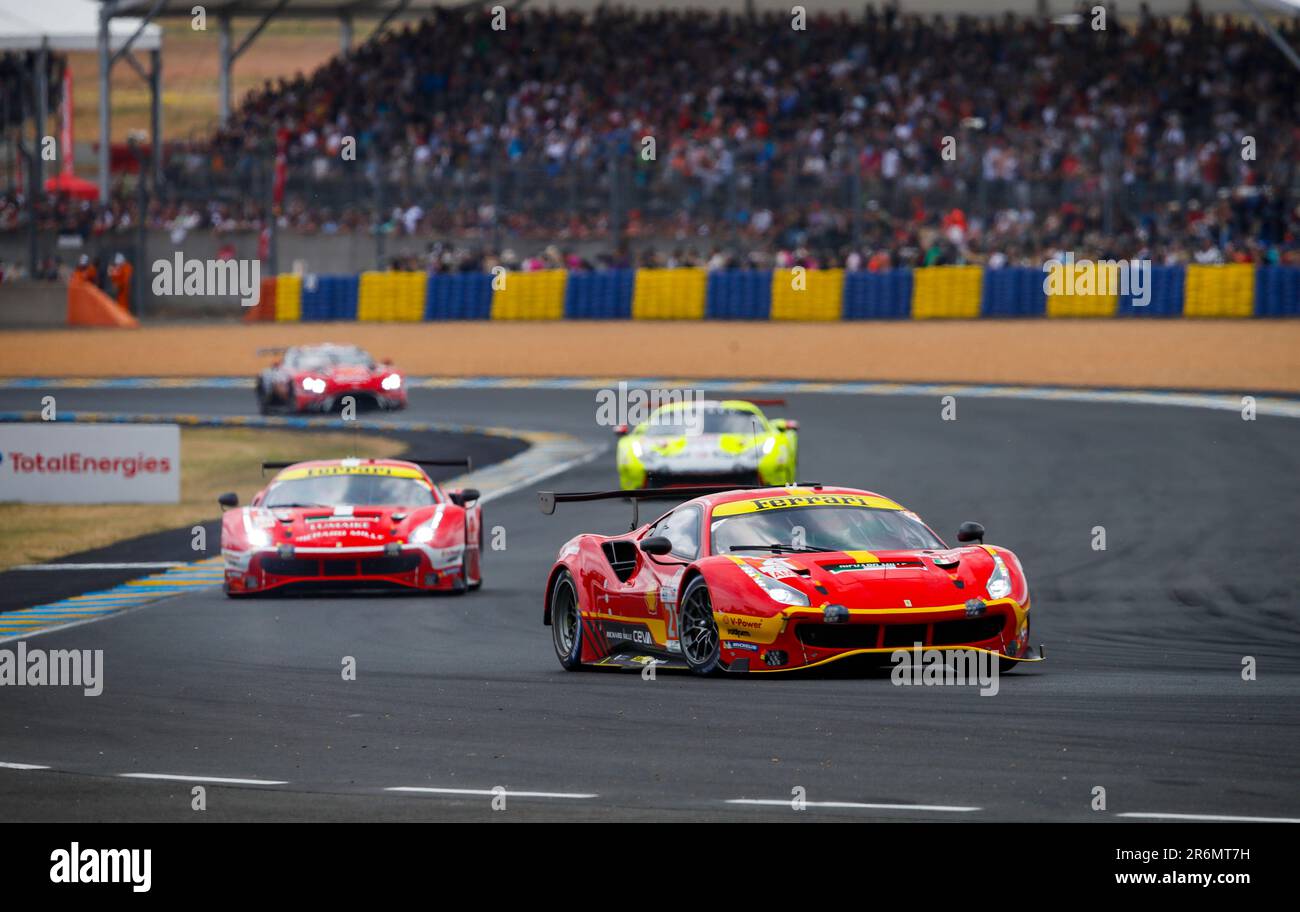 Le Mans, France. 10th June, 2023. 21 PIGUET Julien (fra), MANN Simon ...