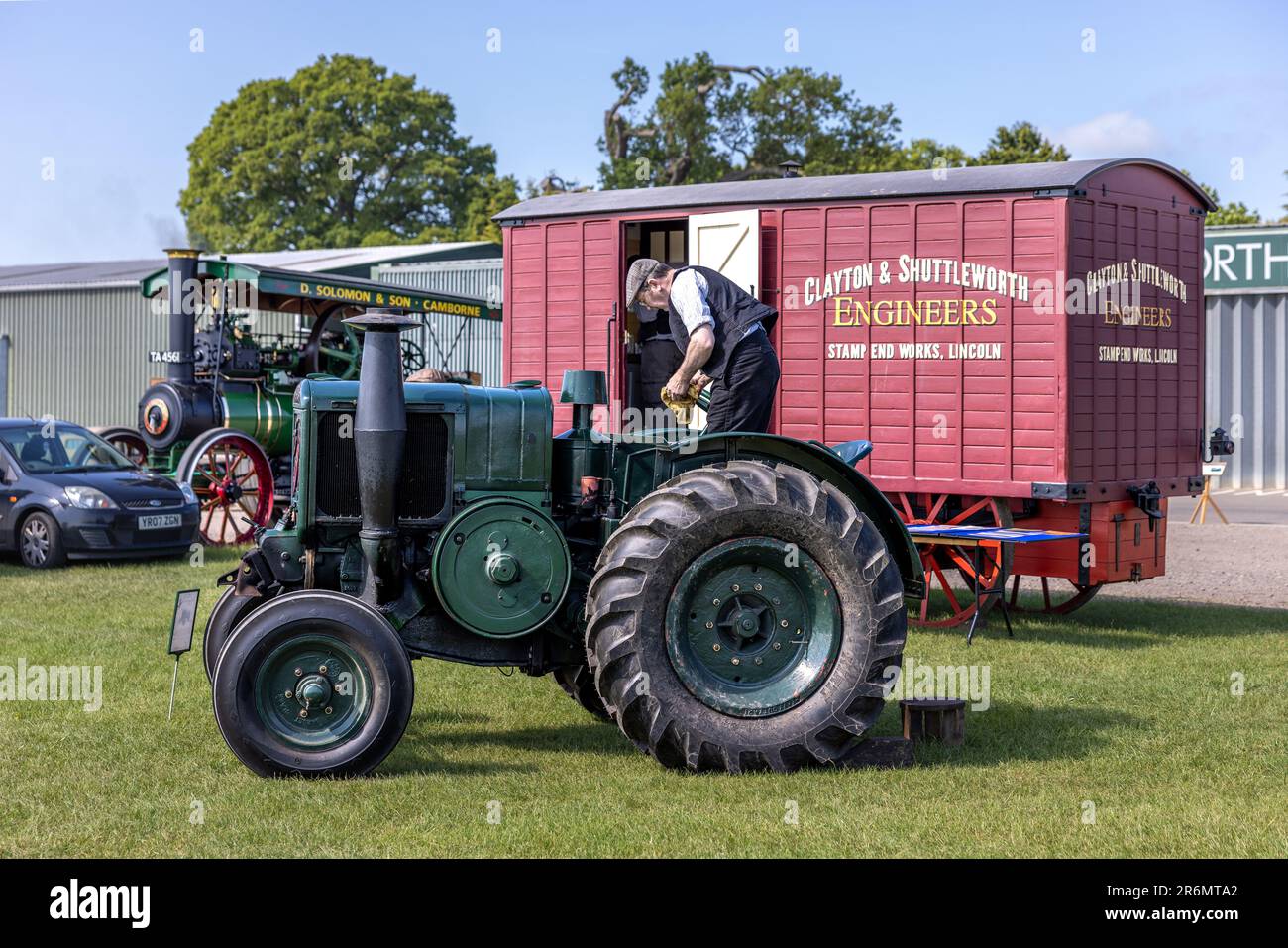 1935 HSCS K40 Tractor, on display at Shuttleworth on the 4th June 2023 ...