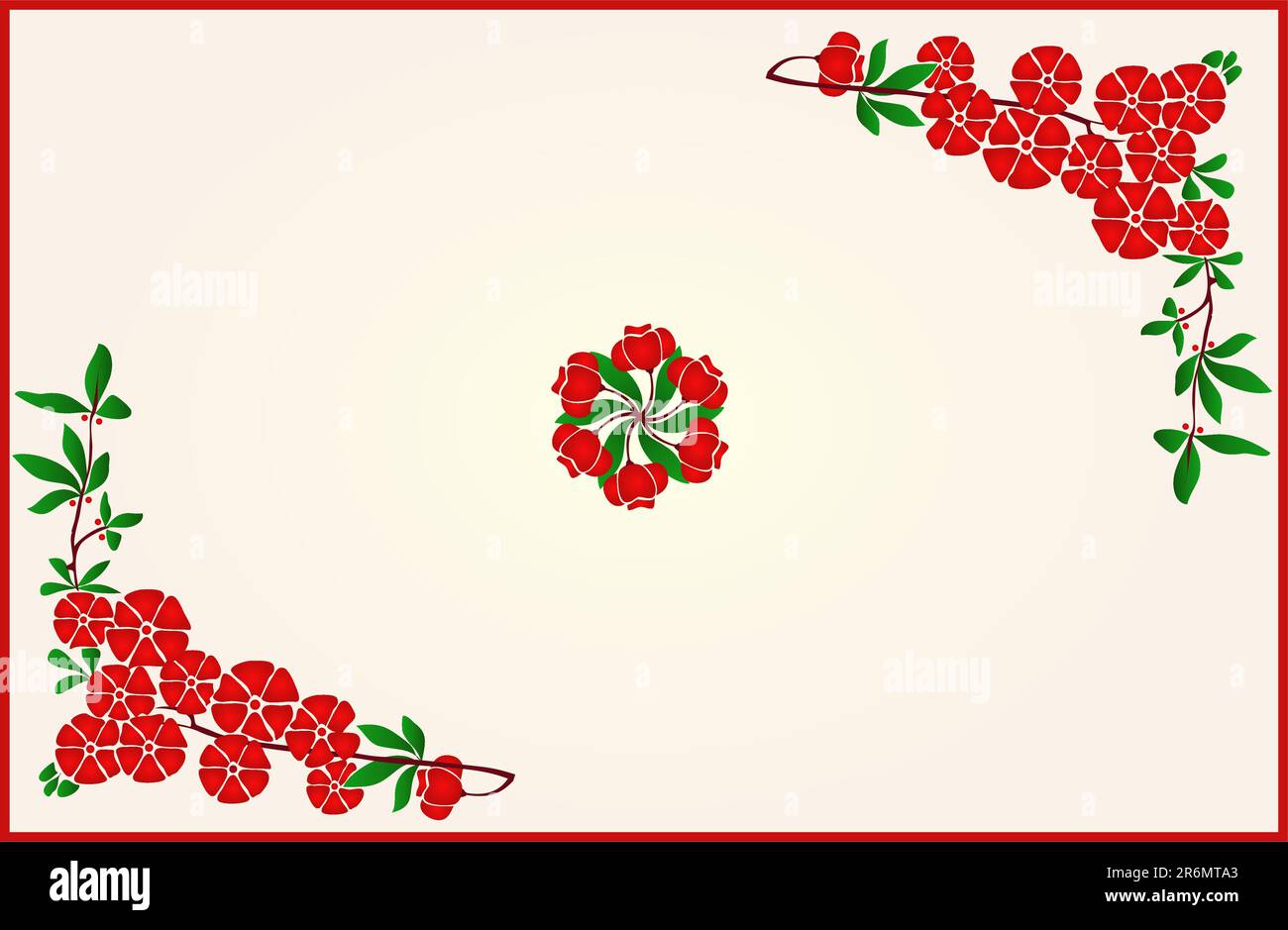 Florel background - vector Stock Vector Image & Art - Alamy