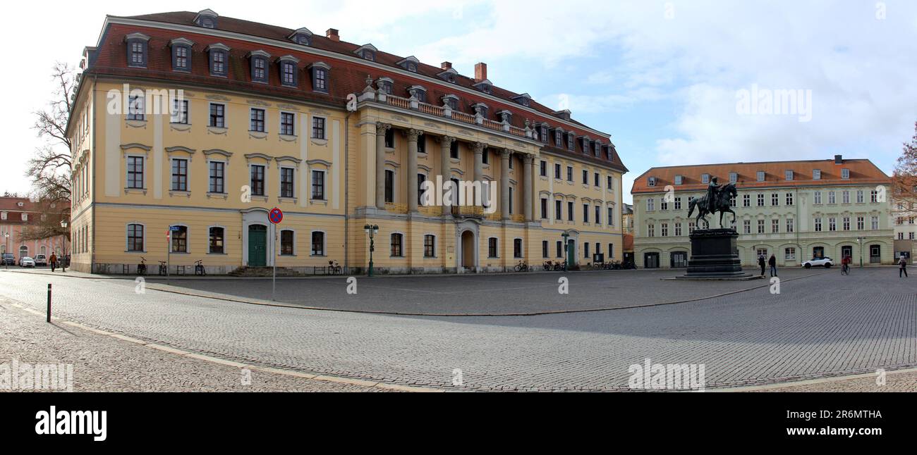 Democracy Square, with Fuerstenhaus, 18th-century princely palace ...