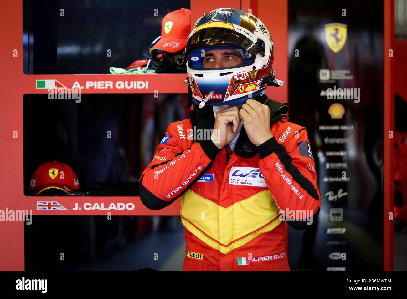 Le Mans, France. 10th June, 2023. PIER GUIDI Alessandro (ita), Ferrari ...