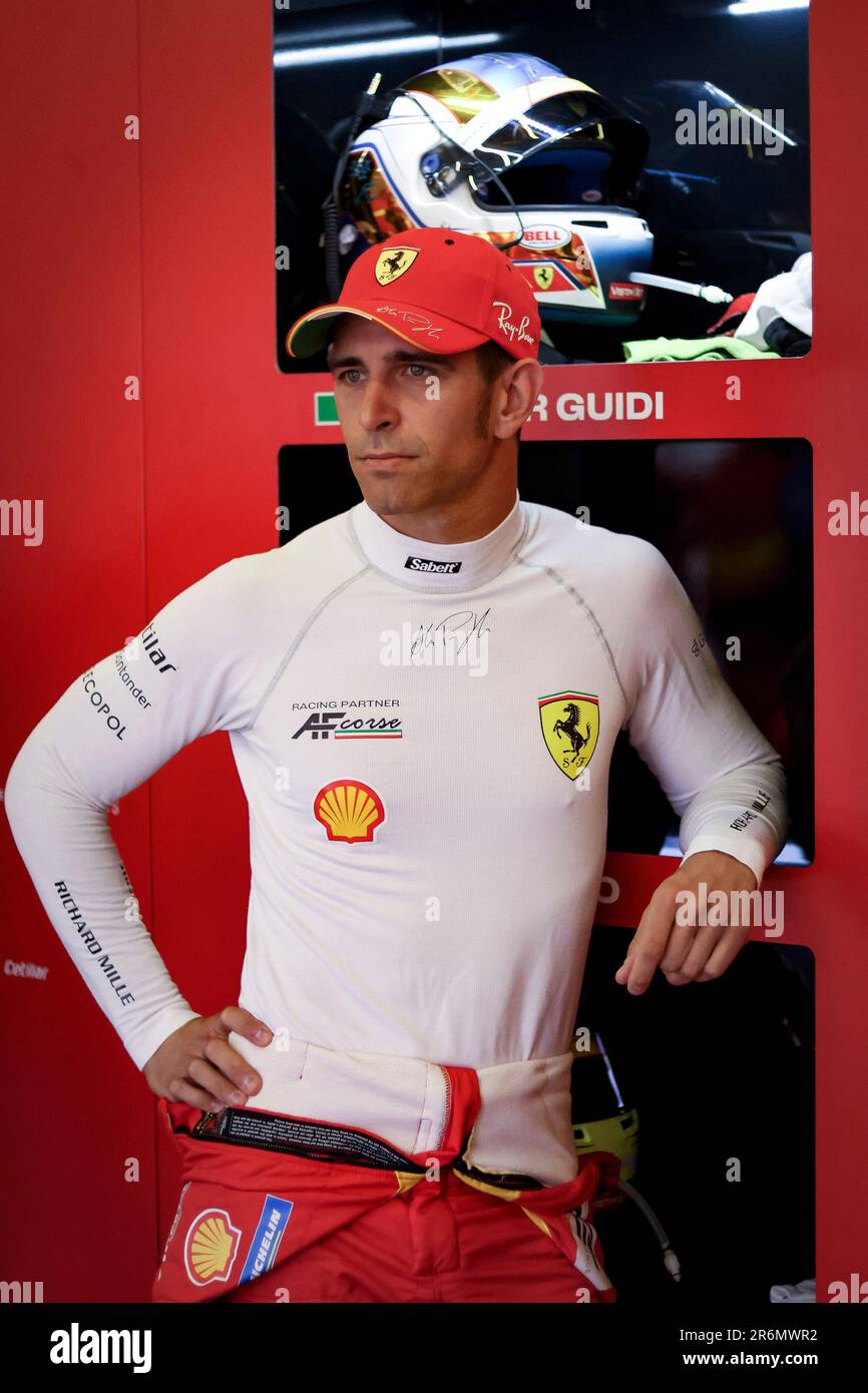 Le Mans, France. 10th June, 2023. PIER GUIDI Alessandro (ita), Ferrari ...