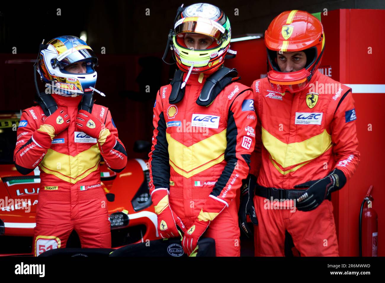 Le Mans, France. 10th June, 2023. GIOVINAZZI Antonio (ita), Ferrari AF ...