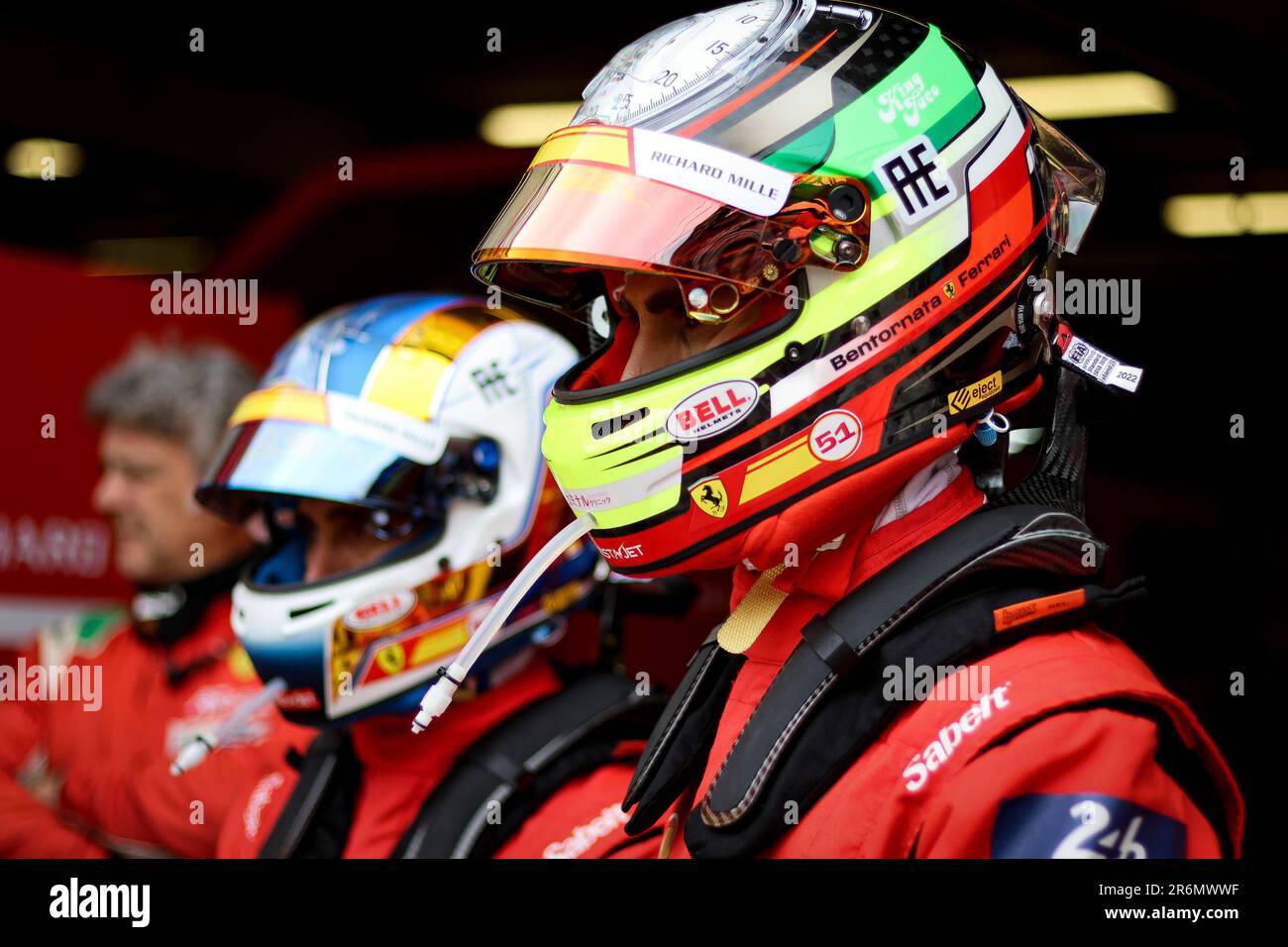 Le Mans France 10th June 2023 Giovinazzi Antonio Ita Ferrari Af