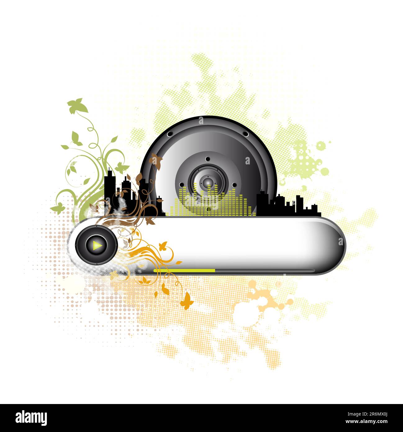 Floral column Stock Vector Images - Alamy