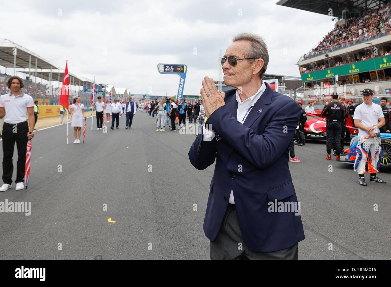 Le Mans, Le Mans, France. 10th June, 2023. June 10, 2023, France: jacky ickx, portrait, starting ...