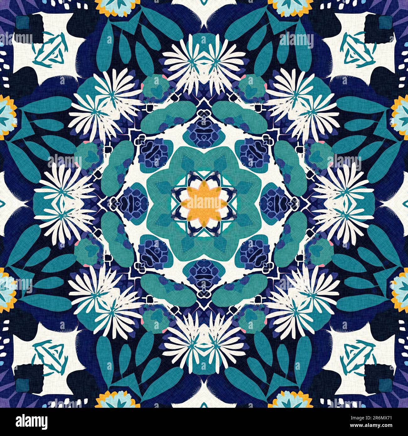 Modern patchwork grid pattern with fabric effect design. Seamless ...
