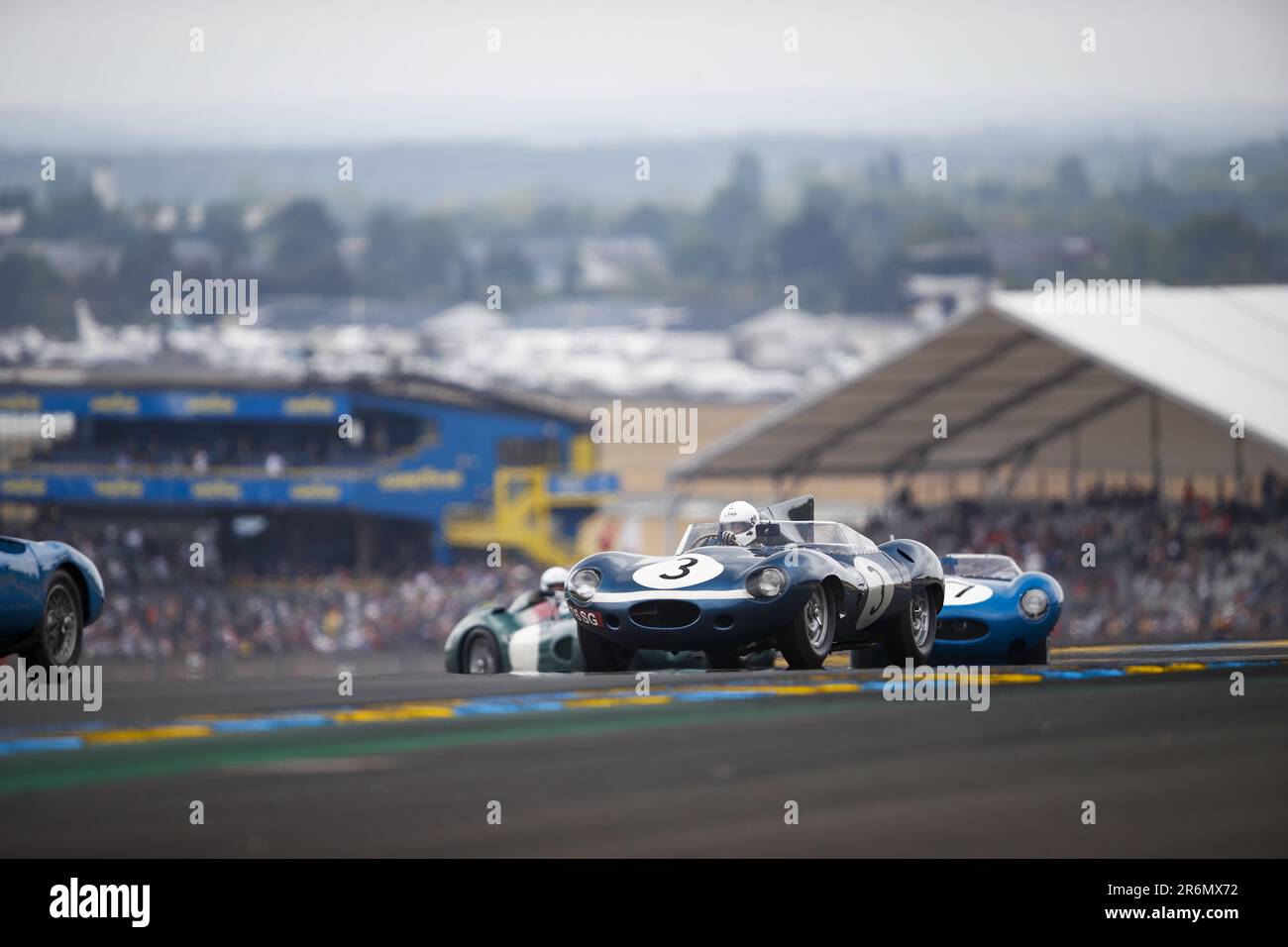 Le Mans, France. 10th June 2023. Jaguar Type D driven by Mike Hawthorn ...