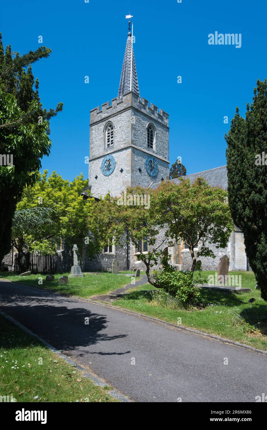 St Mary's Church. Chesham, Buckinghamshire, England, UK Stock Photo - Alamy