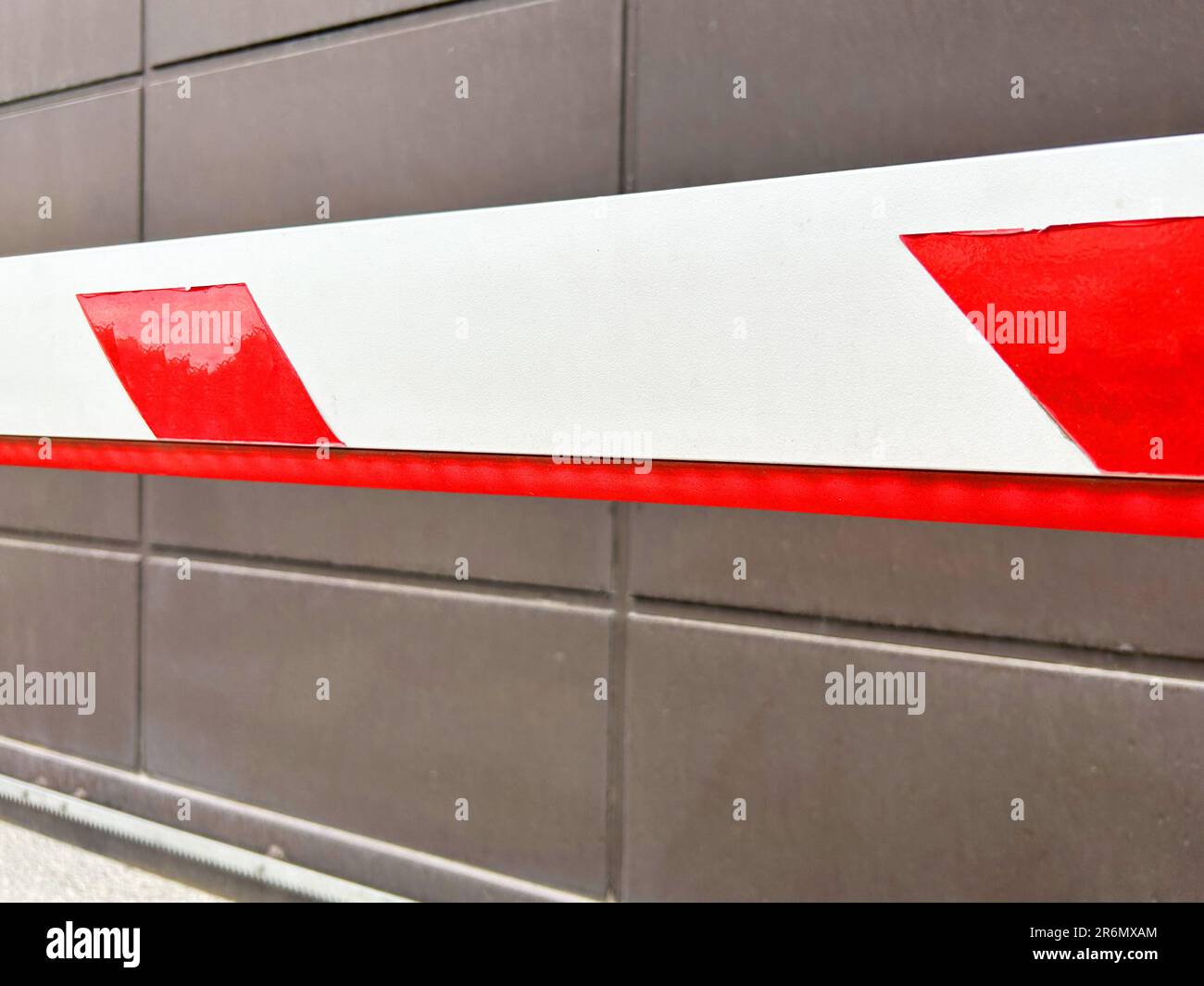 Closed Automatic Barriers, background Barriers Stock Photo - Alamy