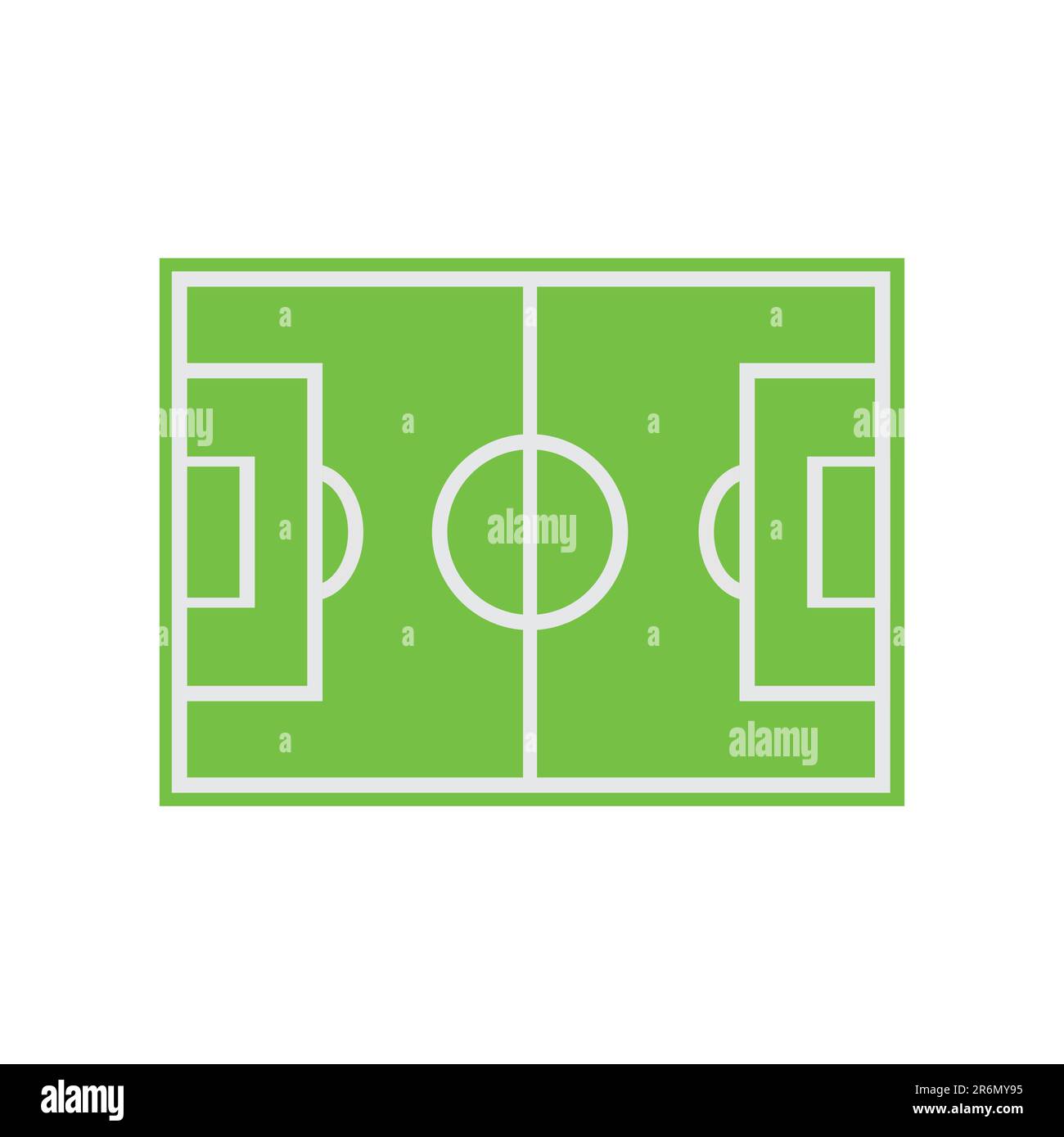 Play field corner green Stock Vector Images - Alamy