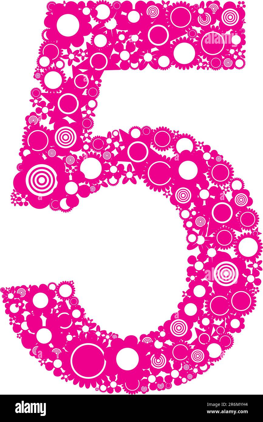 Number Five Clip Art