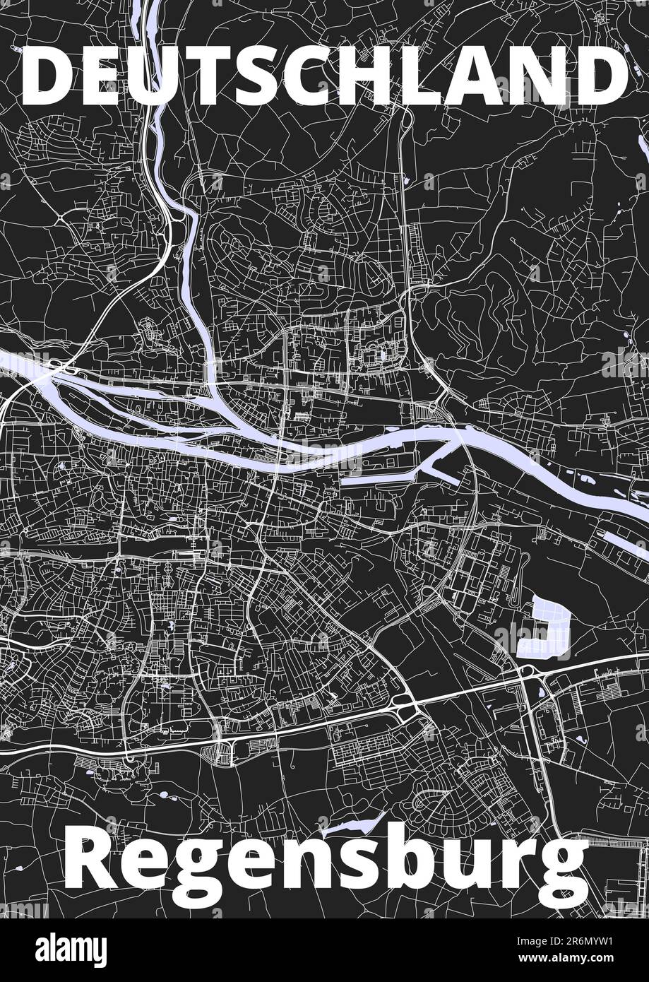 Regensburg World Map 204 Map Of Regensburg Images, Stock Photos, And