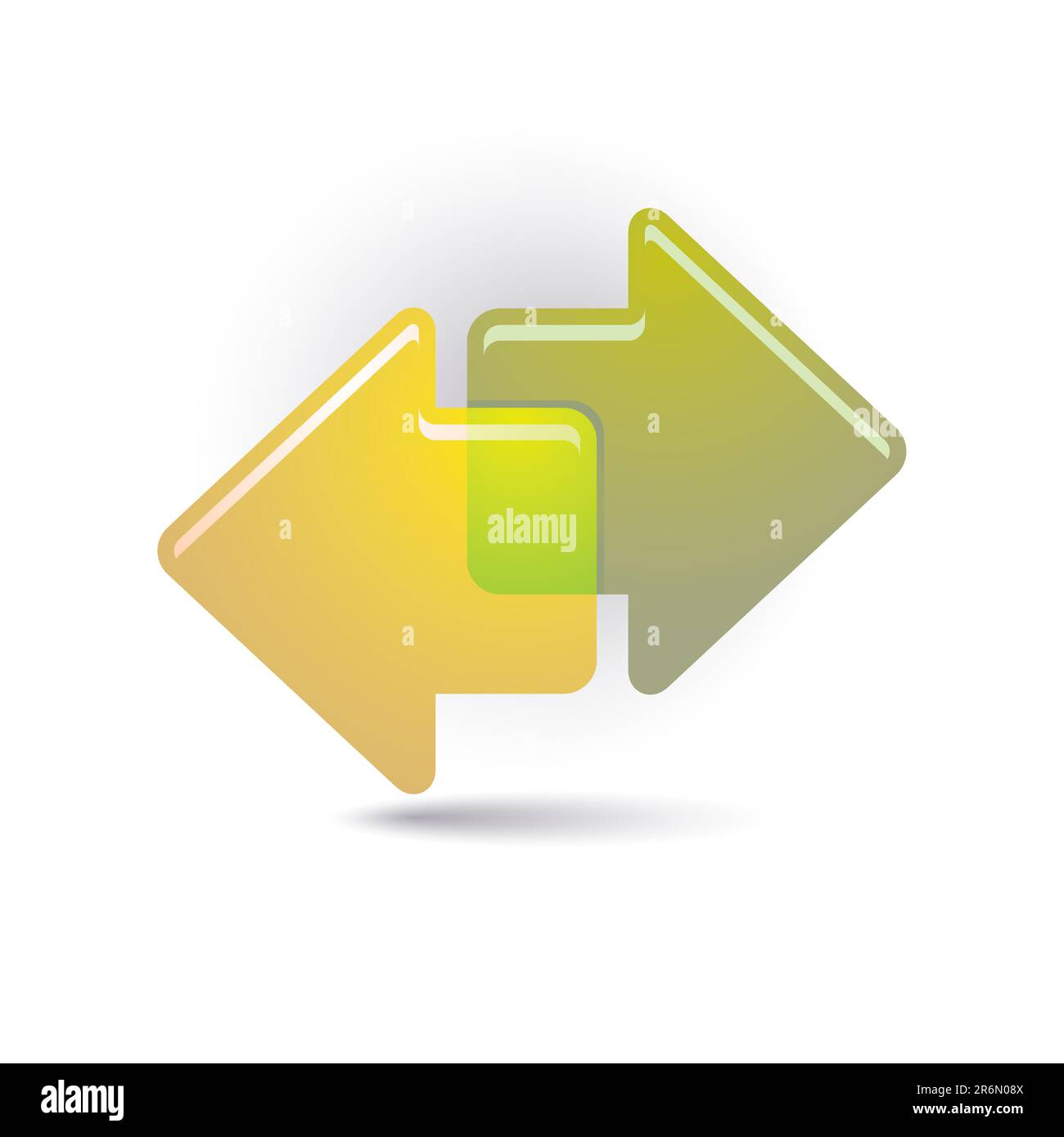 Direction arrow icon image hi-res stock photography and images - Alamy