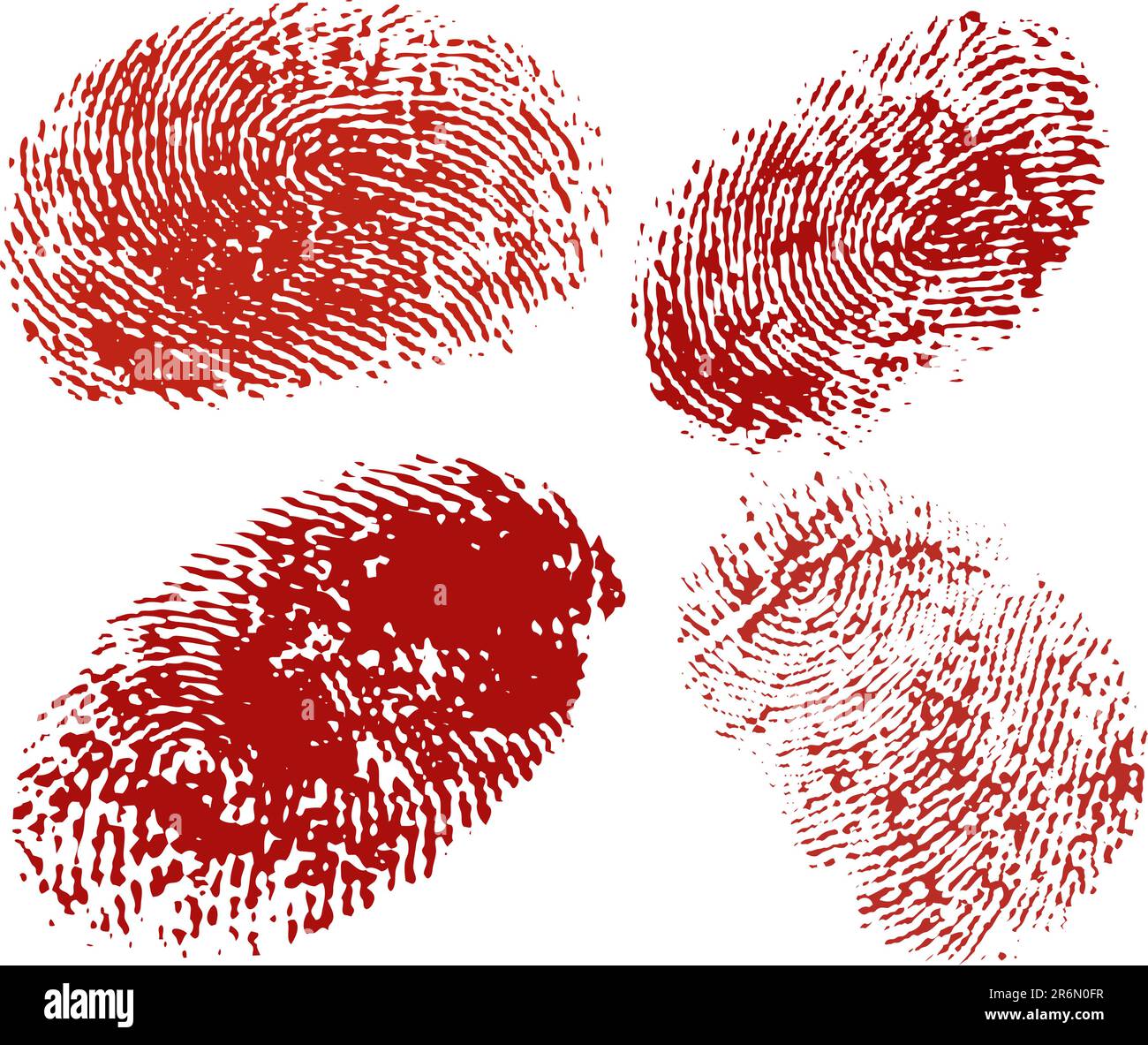 Fingerprint close up Stock Vector Images - Alamy
