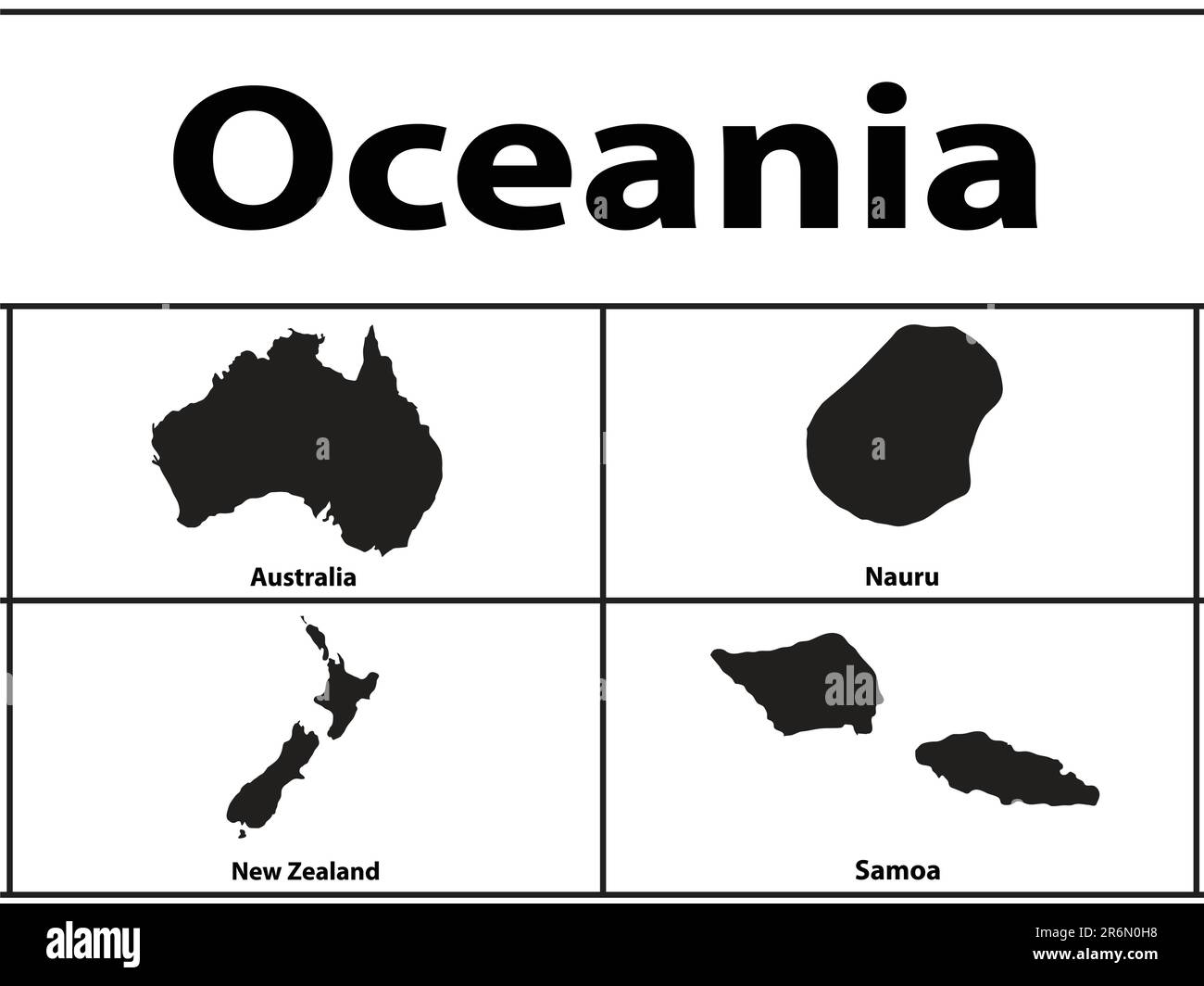 Foreign countries Cut Out Stock Images & Pictures - Alamy