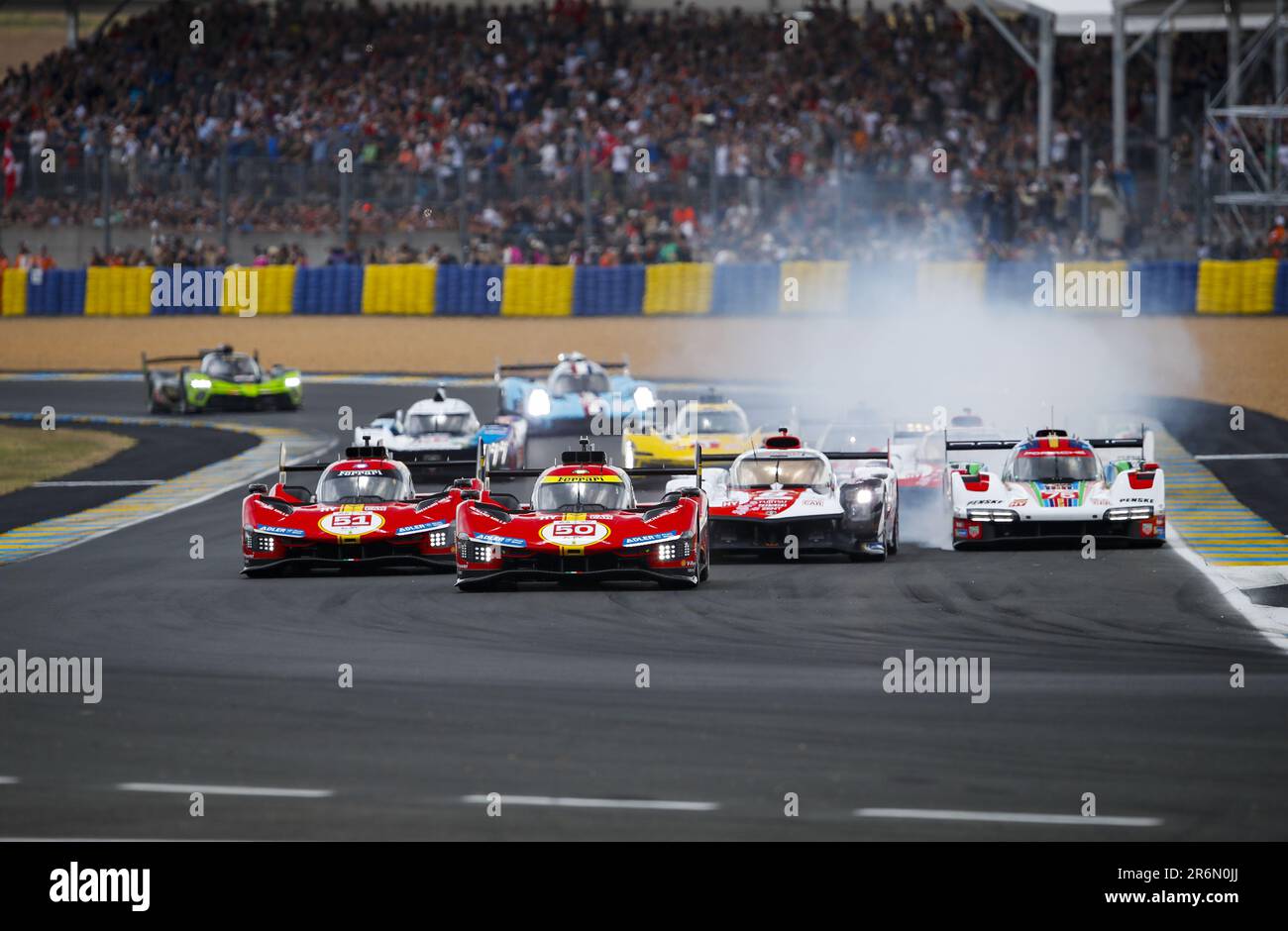 Le Mans, France. 10th June 2023. 50 FUOCO Antonio (ita), MOLINA Miguel ...