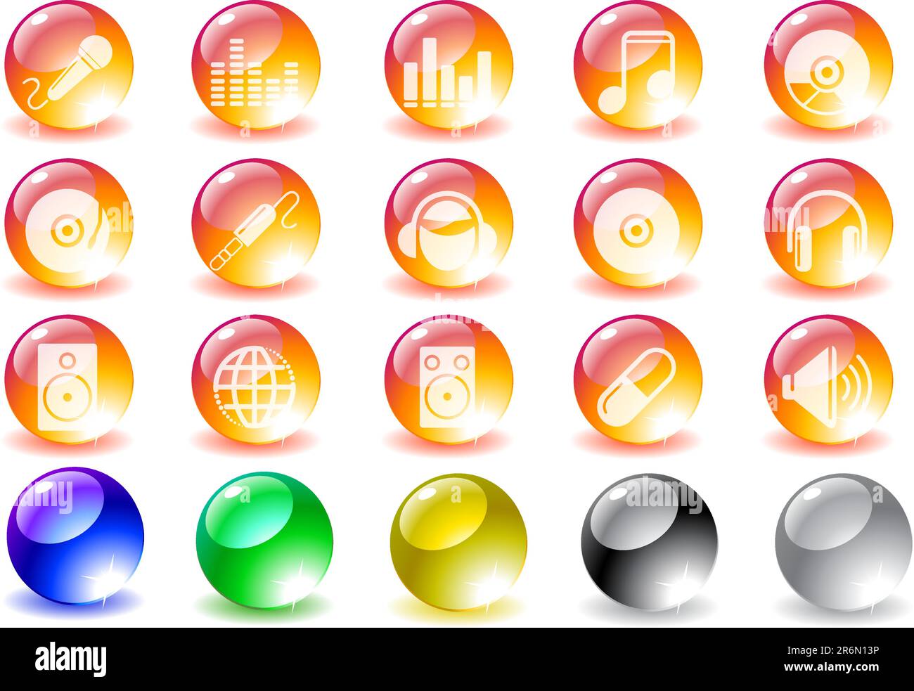 Music and Dance icons Stock Vector Image & Art - Alamy