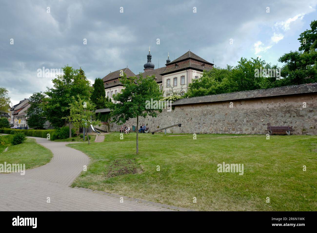 View of St. Peter monastery in the Black Forest Stock Photo - Alamy