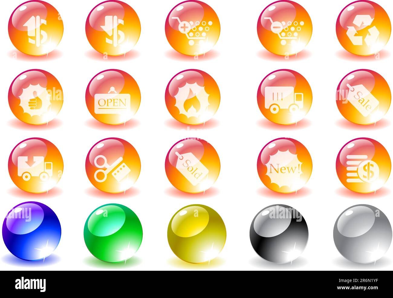 3d shopping cart price Stock Vector Images - Alamy