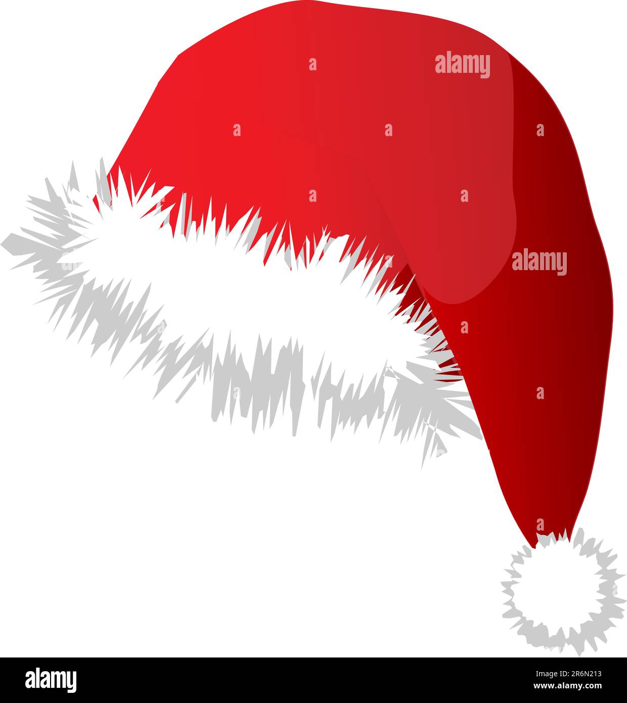 An illustration of Santa's Christmas Cap Stock Vector Image & Art - Alamy