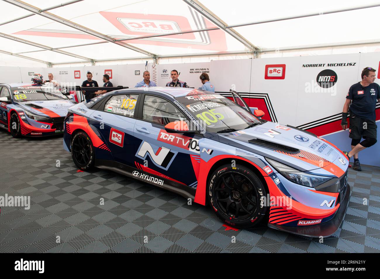 Vallelunga circuit, Rome, Italy June 11 2023 - TCR Italy festival, TCR ...
