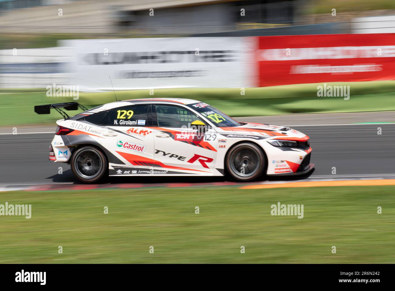 Vallelunga circuit, Rome, Italy June 11 2023 - TCR Italy festival, TCR ...