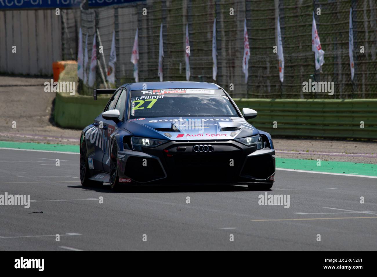 Vallelunga circuit, Rome, Italy June 11 2023 - TCR Italy festival, TCR ...