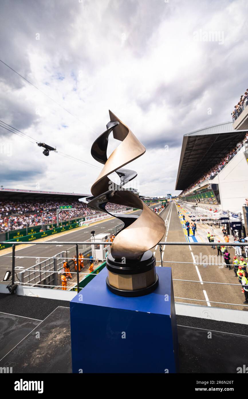 Centenary trophy during the 24 Hours of Le Mans 2023 on the Circuit des ...