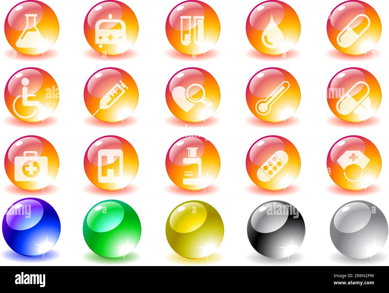 Healthcare and Pharma icons Stock Vector Image & Art - Alamy