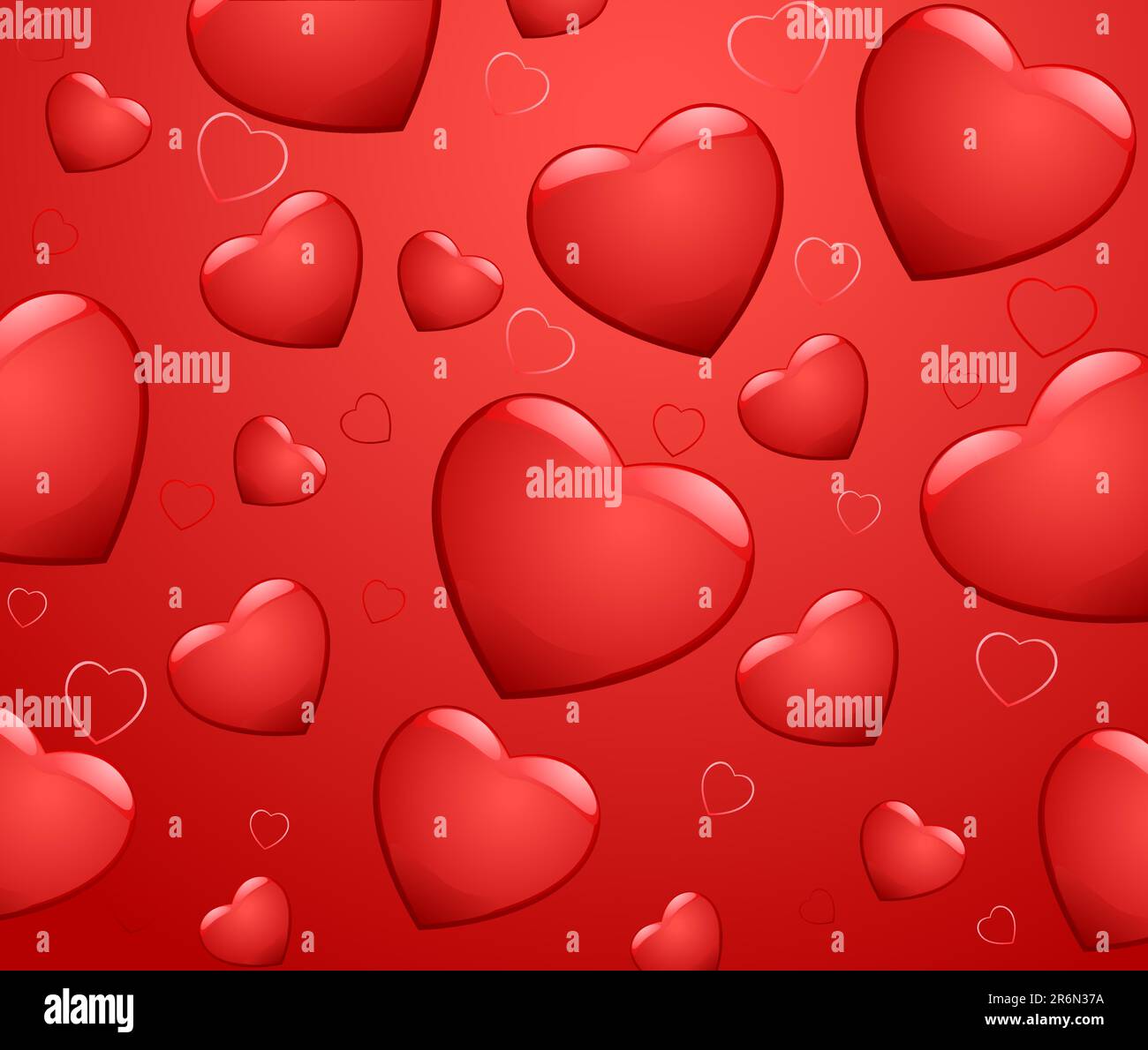 Romantic background vector illustration Stock Vector Image & Art - Alamy