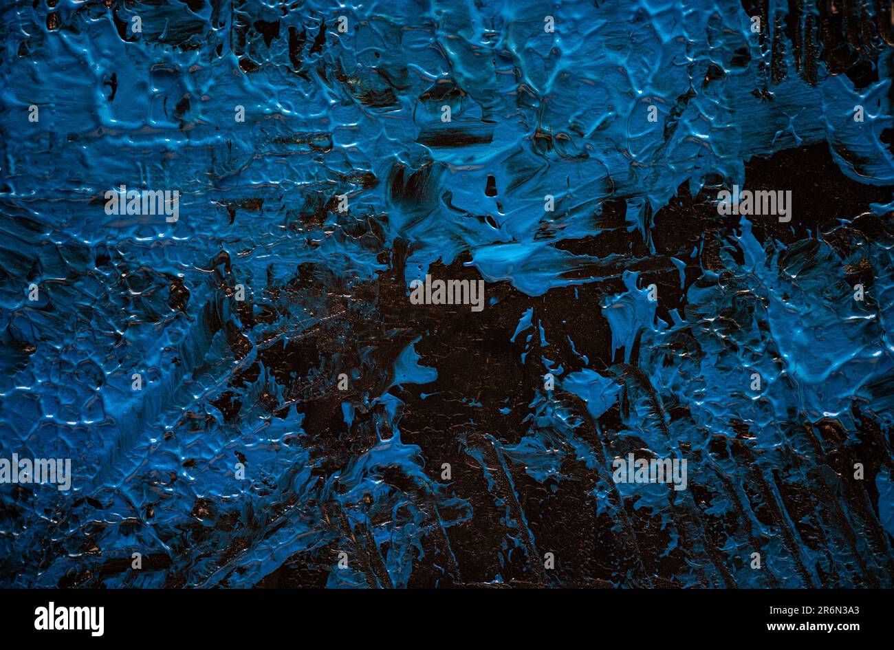 Grunge backdrop in blue and black paint Stock Photo - Alamy