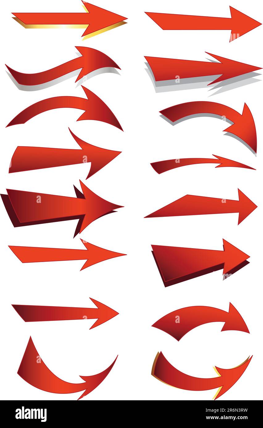 Motion design arrow Cut Out Stock Images & Pictures - Alamy