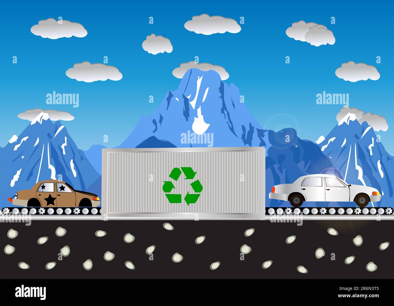 Prius car Stock Vector Images - Alamy