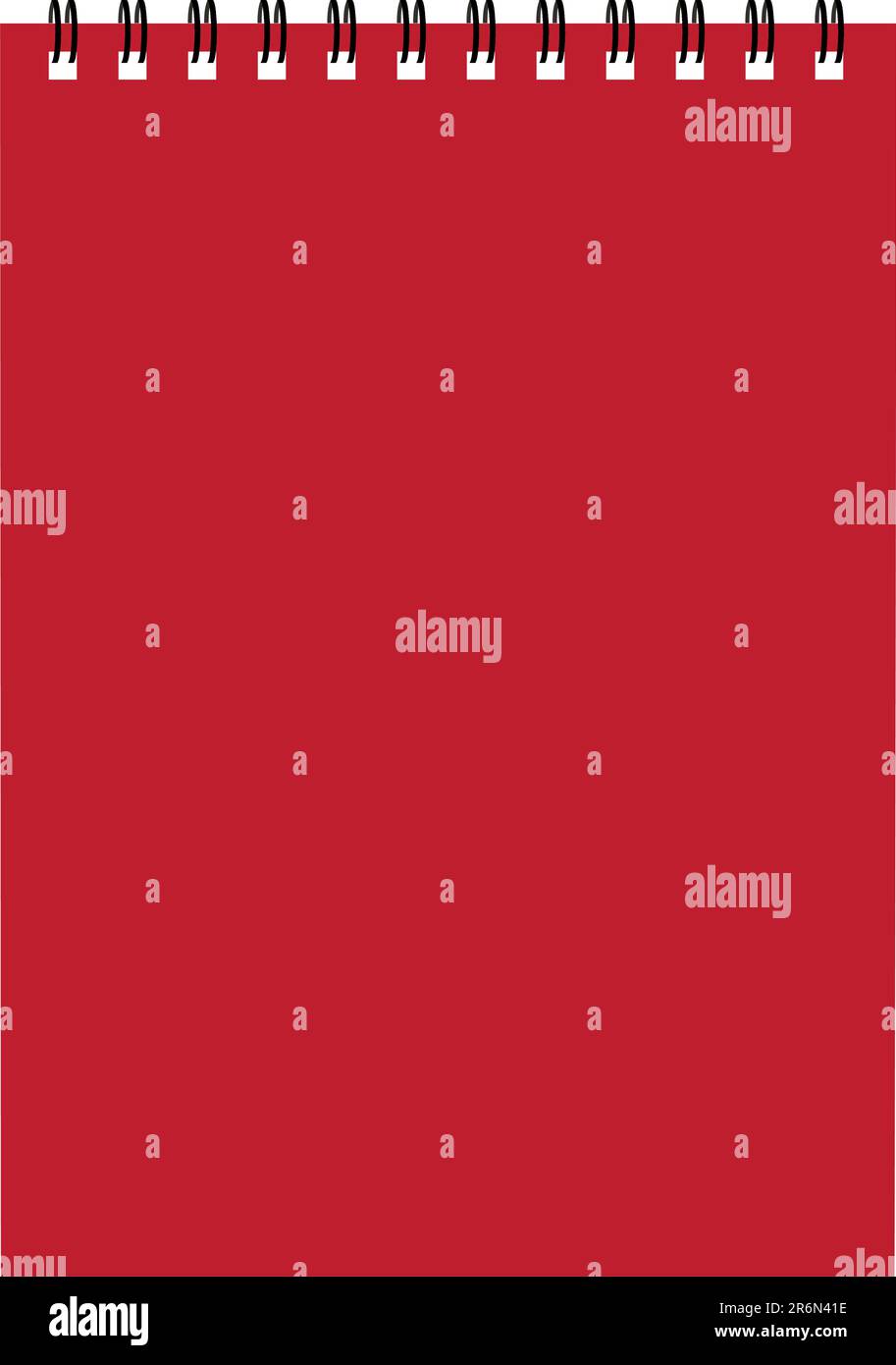 Red binder Stock Vector Images - Alamy