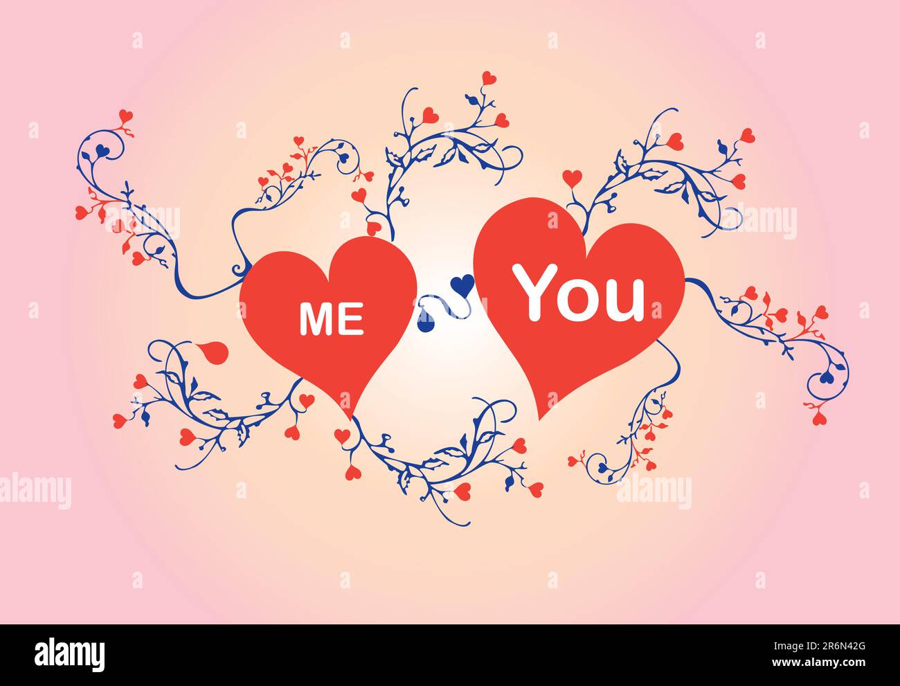 illustration of love heart Stock Vector Image & Art - Alamy