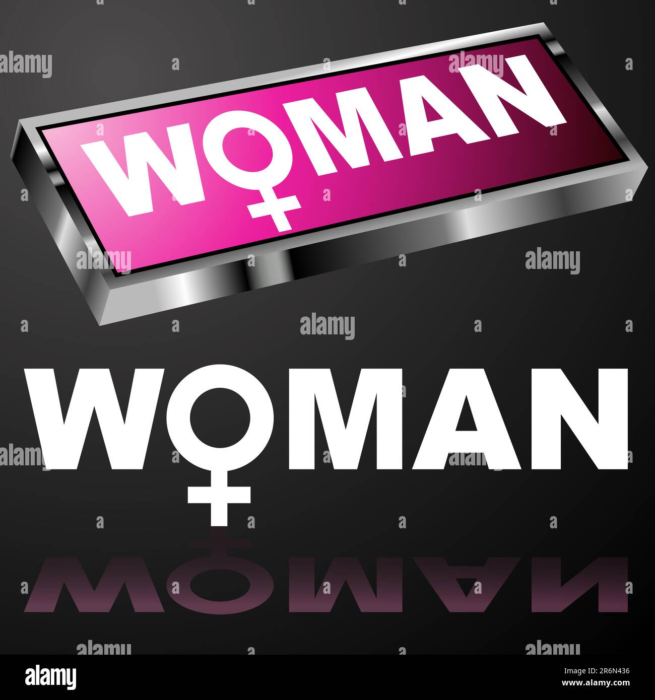 Pink woman Stock Vector Images - Alamy