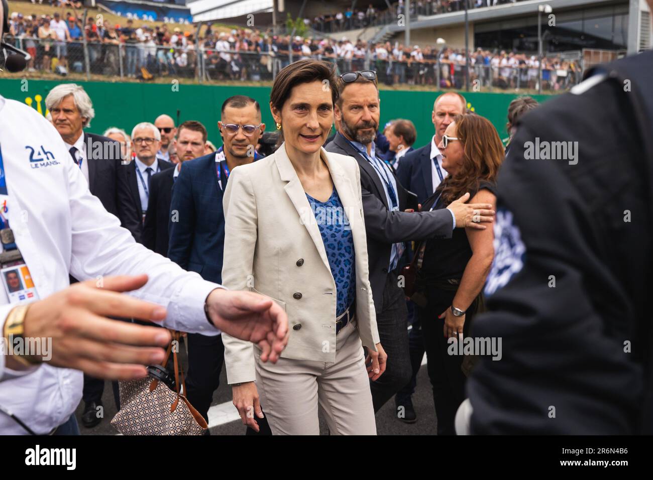 Sport minister Amélie Oudea-Castéra, portrait during the 24 Hours of Le ...