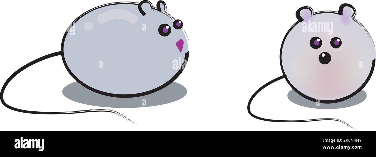 vector illustration for a cartoon mouse Stock Vector Image & Art - Alamy