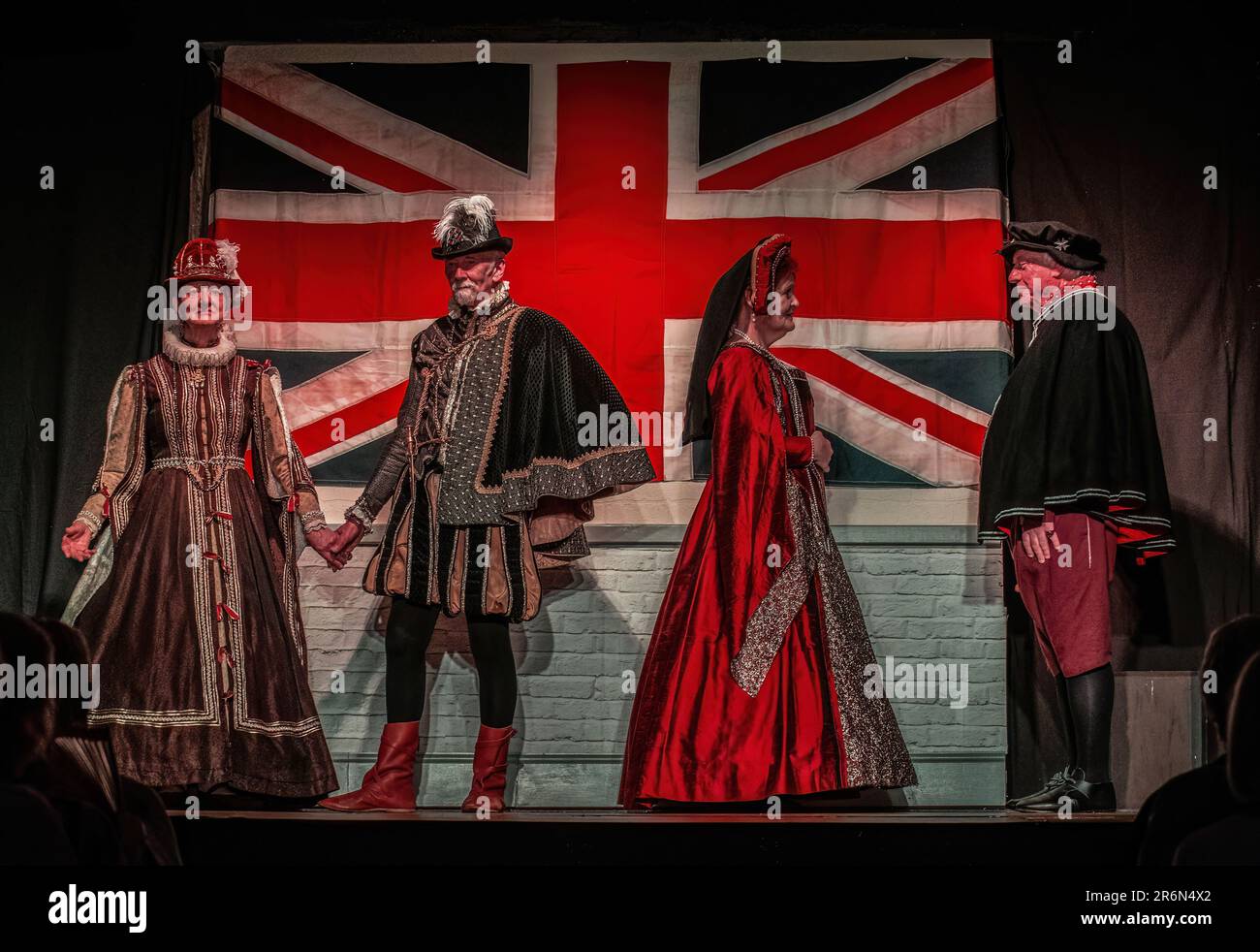 Grantham Danserye performing traditional Tudor dances at the talk and ...