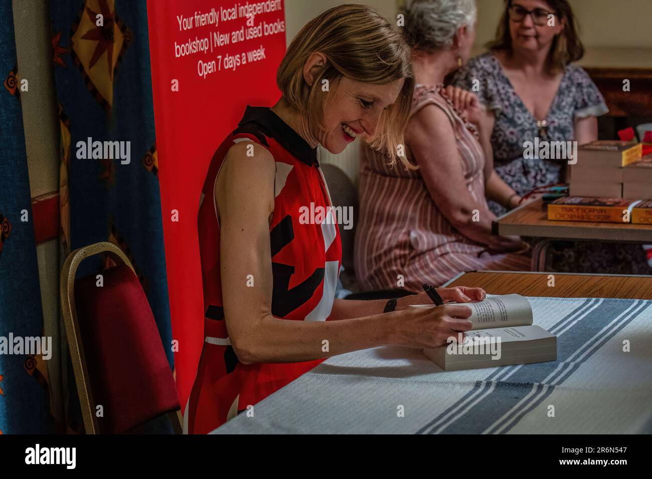 Scothern, UK. 10th June, 2023. Tracy Borman, historian and Sunday Times ...