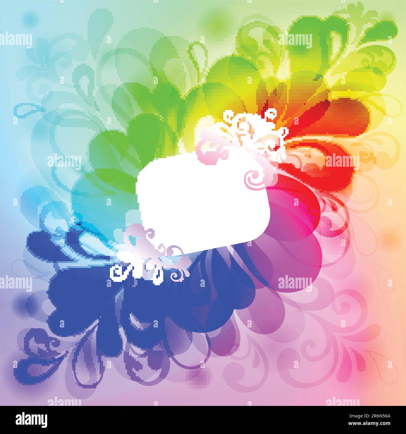 Beautiful colorful text Stock Vector Images - Alamy
