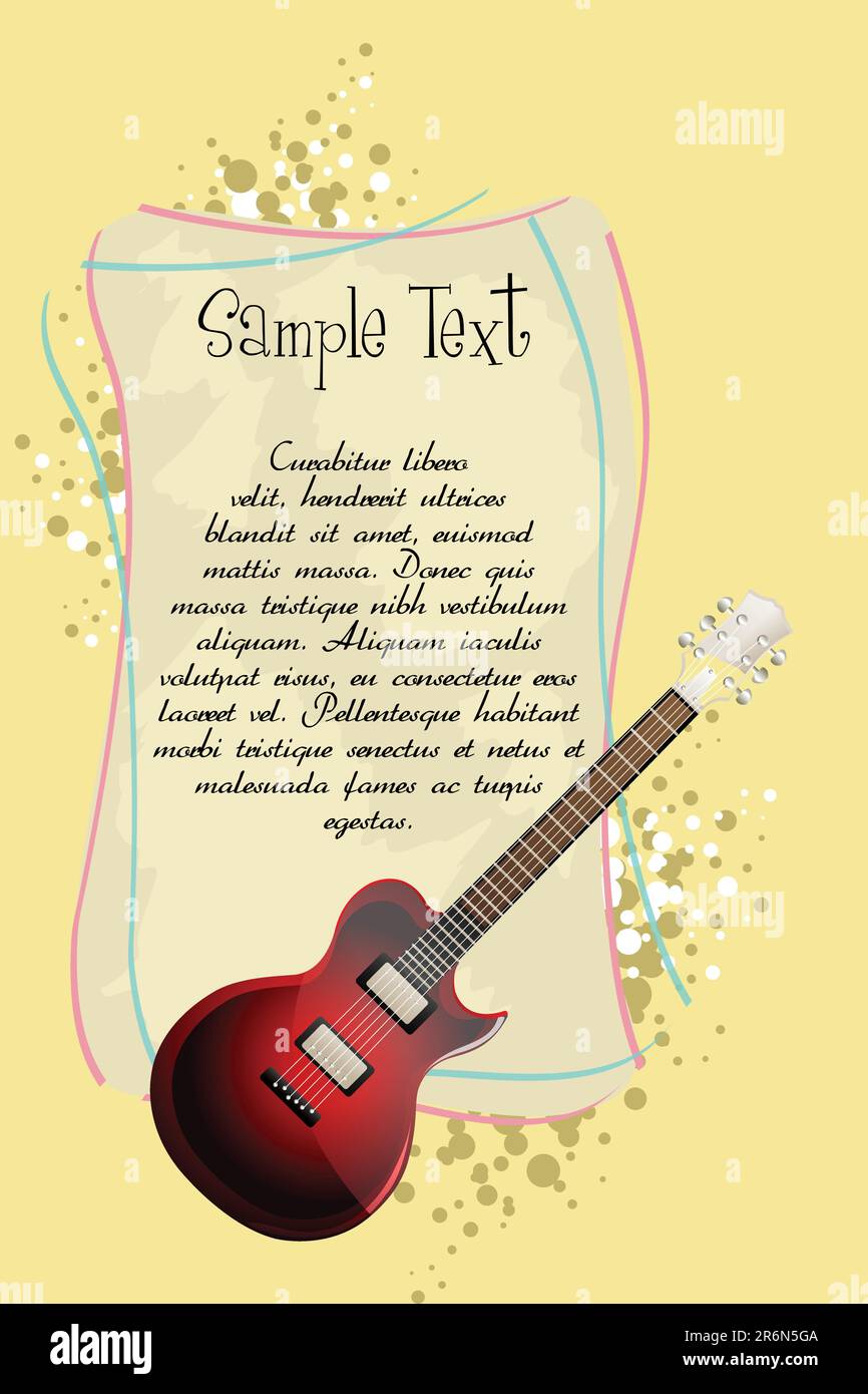 Guitar tune Stock Vector Images - Alamy