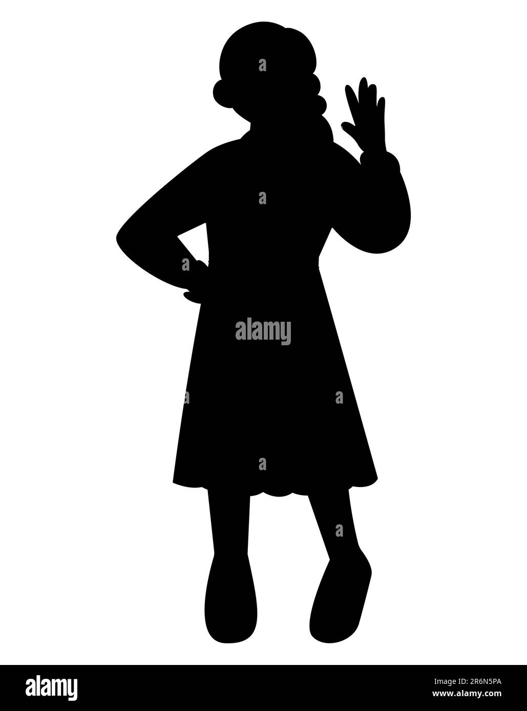 Male female saying hello Black and White Stock Photos & Images - Alamy