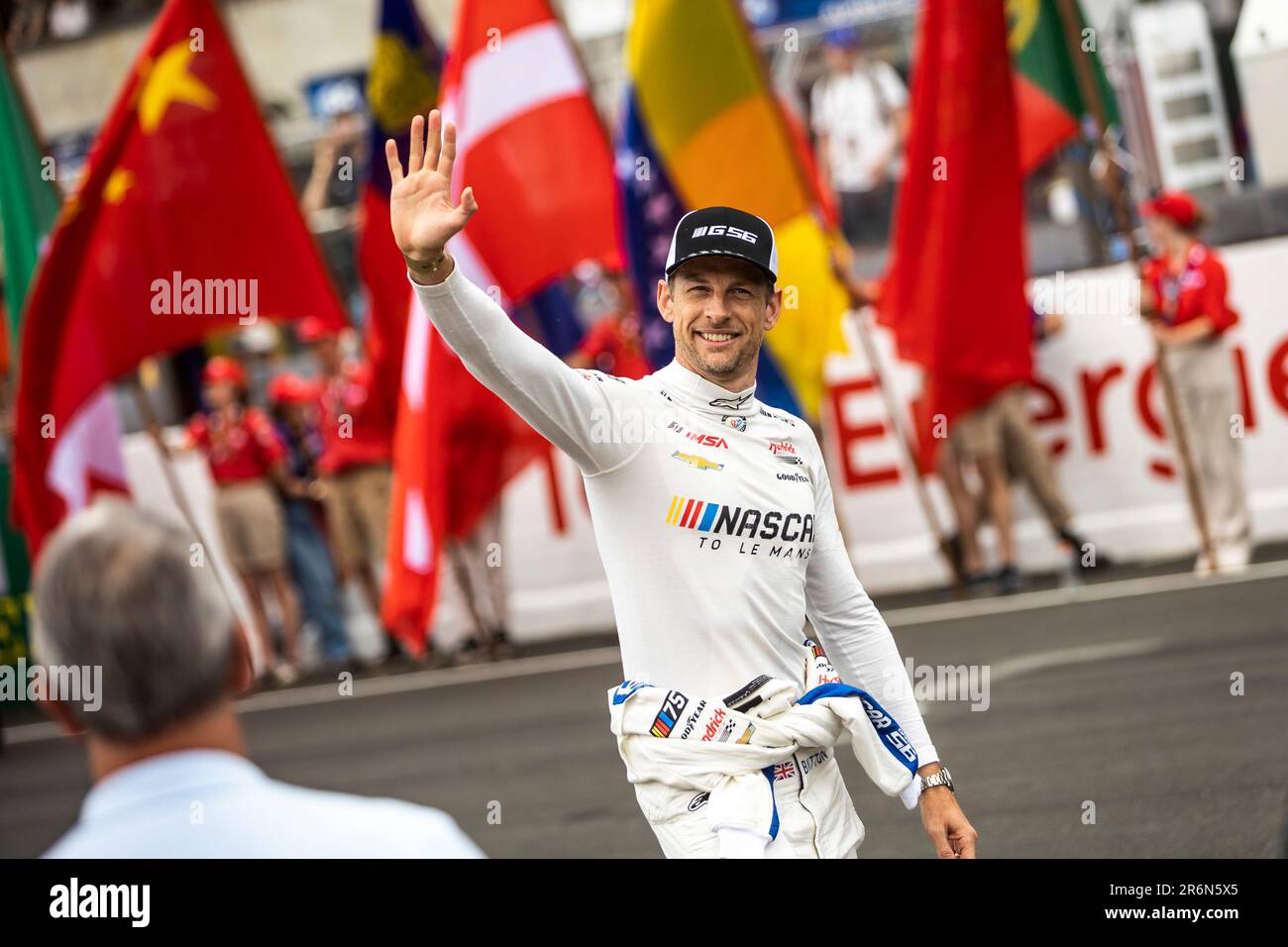 Le Mans, France. 10th June, 2023. BUTTON Jenson (gbr), Hendrick ...