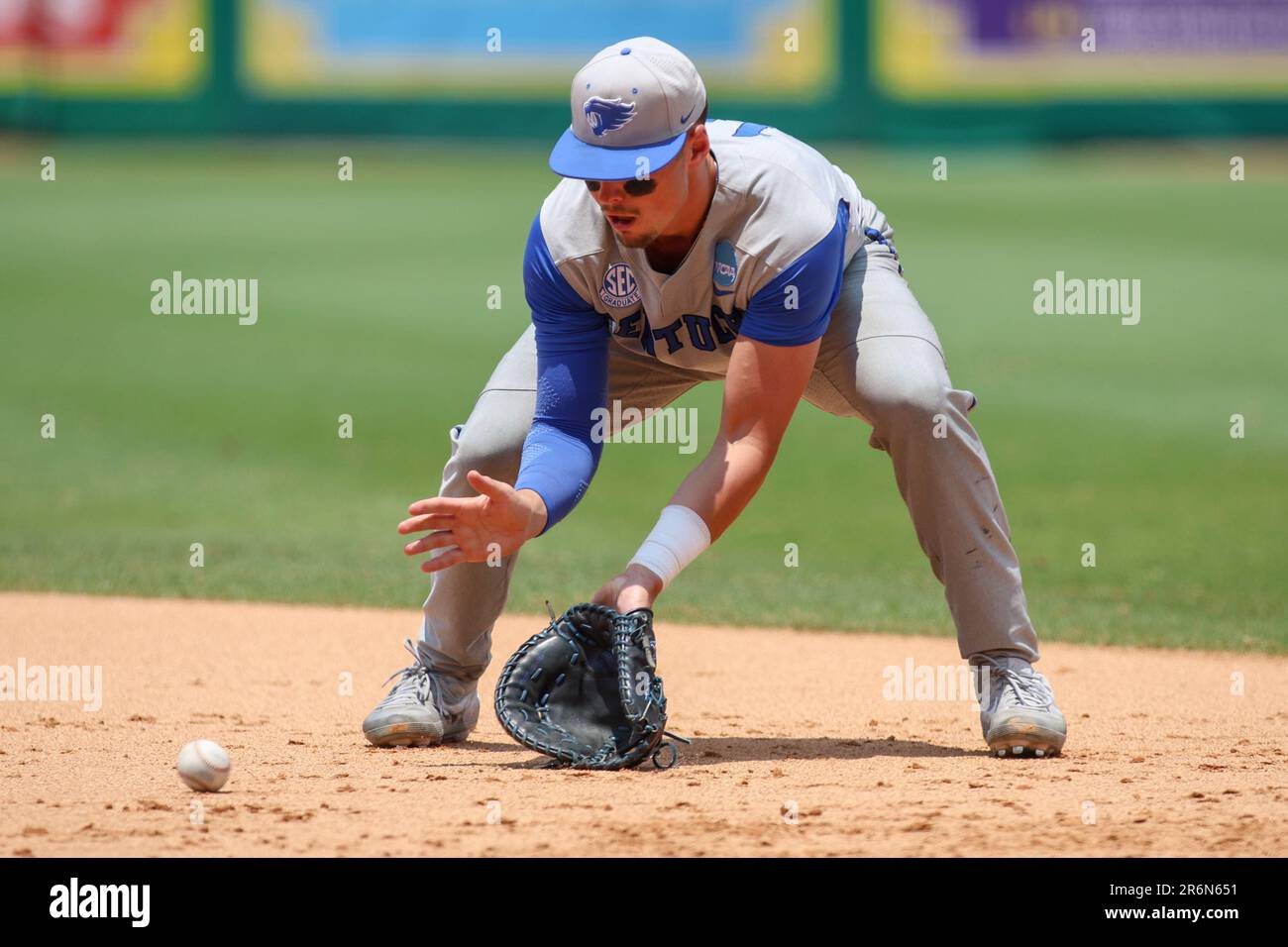 Baton Rouge, LA, USA. 10th June, 2023. during NCAA Baseball Super ...
