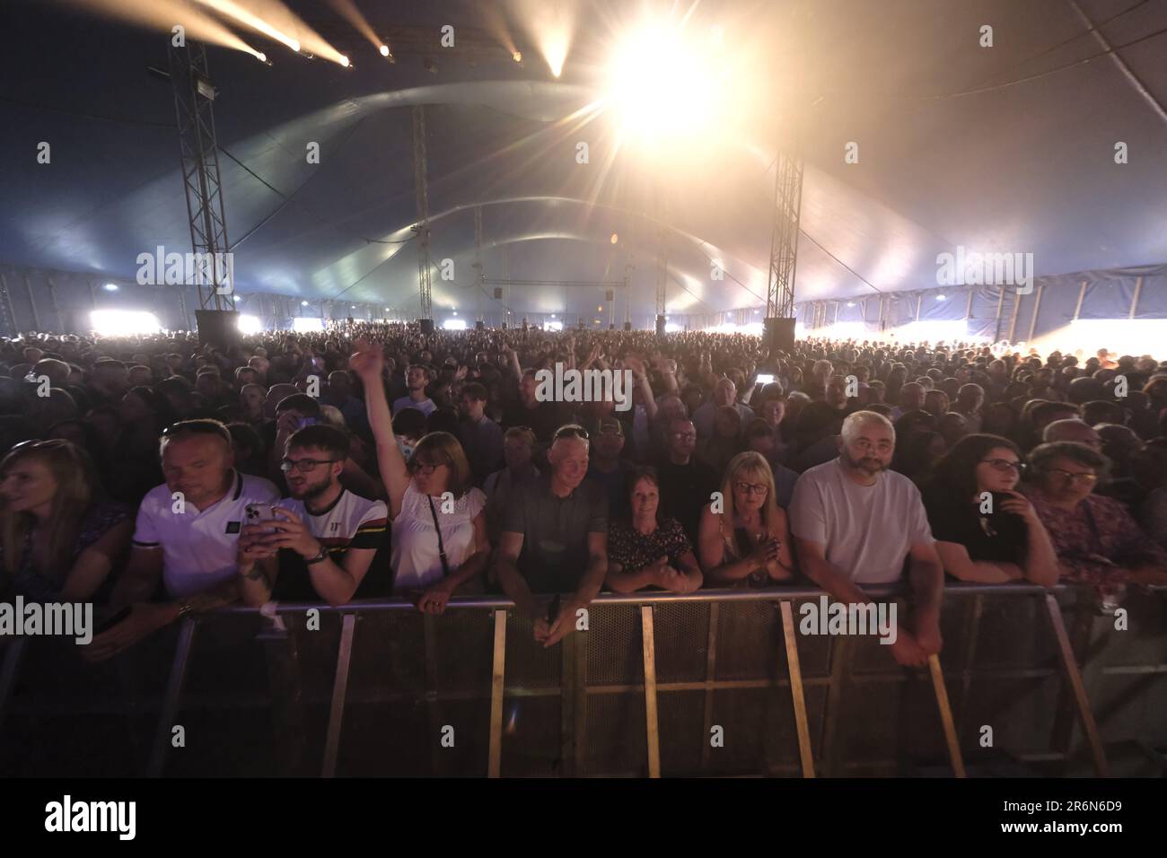 Kelso, UK. 10th June, 2023. Back In The Big Top Summer 2023 Charlie (on ...
