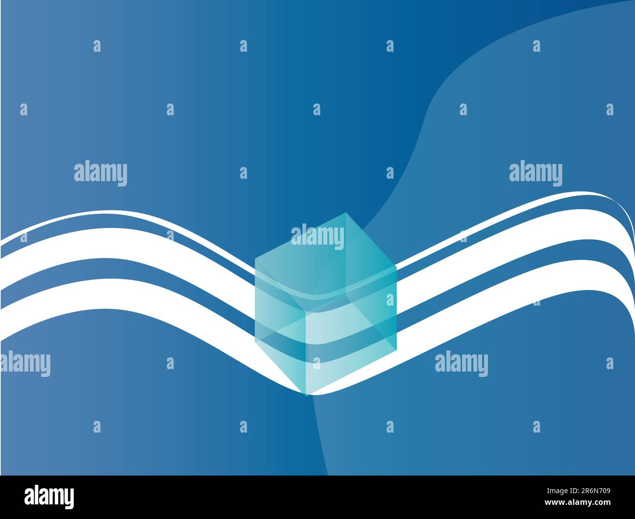A Vector Representing A Cube Stock Vector Image And Art Alamy